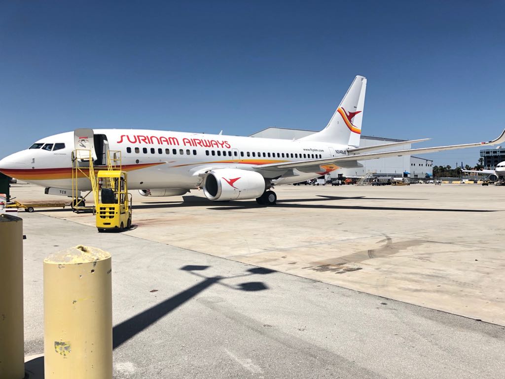 Nieuwe SLM Boeing 737 -700 gearriveerd – STVS