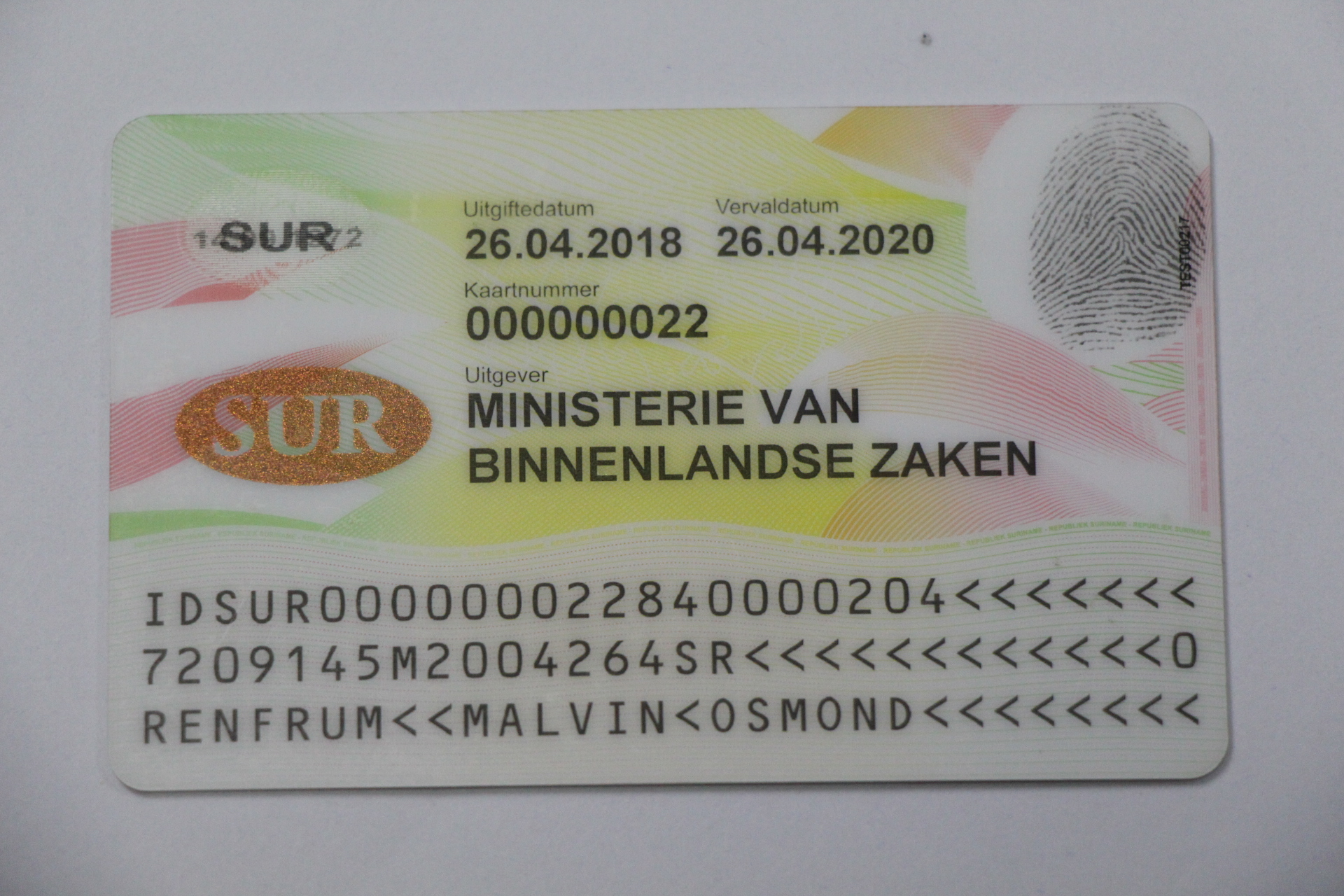 Nieuwe elektronische ID-kaart in de maak – STVS