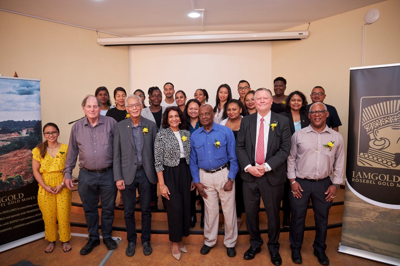 Afscheid IAMGOLD topman Stephen Letwin met gastcollege voor studenten ...