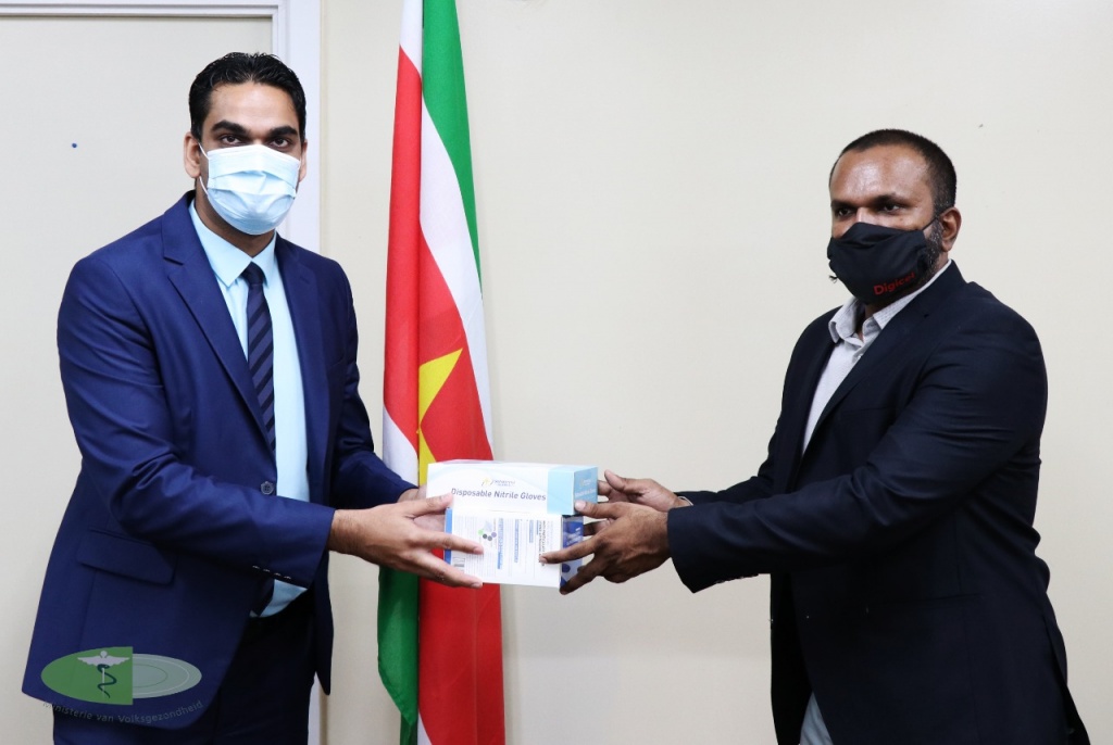 Digicel Suriname en PAHO voorzien Suriname wederom van PPE – STVS