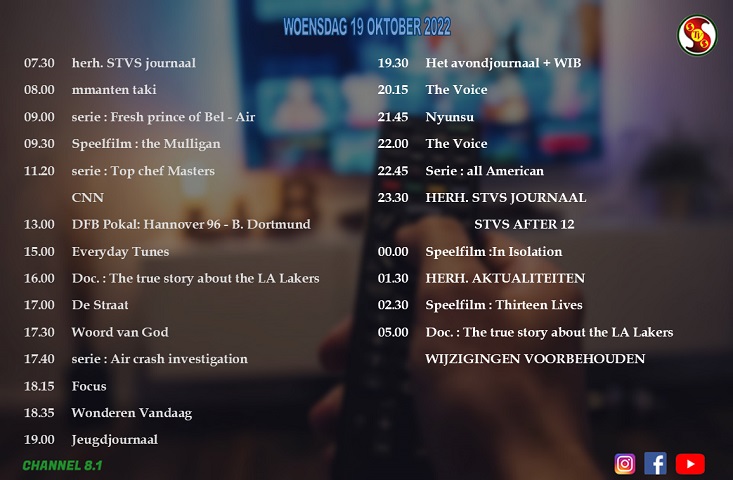 Programmaoverzicht – STVS