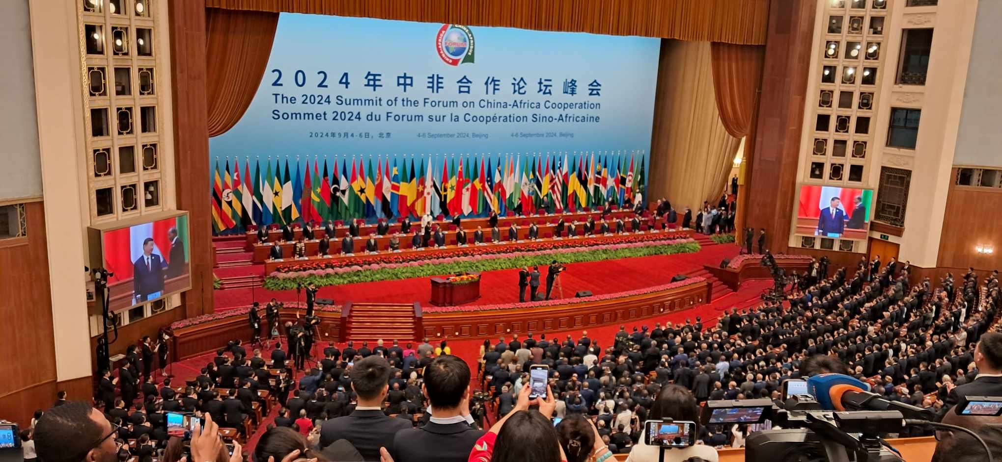 Opening van de 2024 Summit of the Forum on China-Afrika Cooperation – STVS