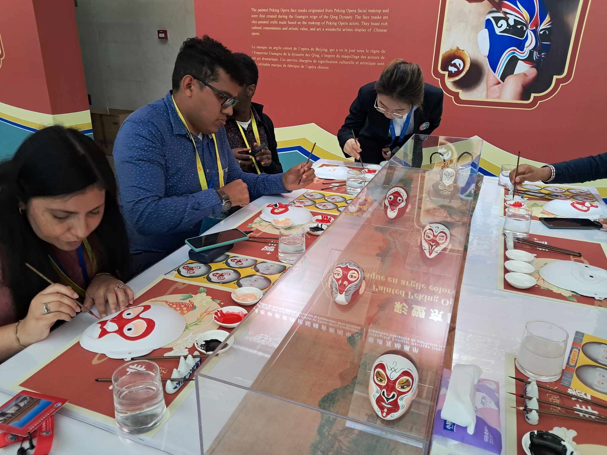 Painted Peking Opera face mask in China – STVS