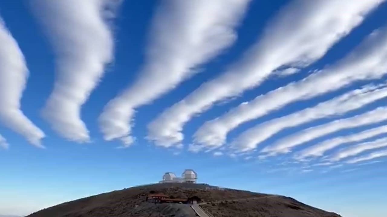 Bijzondere wolkenvorming boven Chileens observatorium – STVS