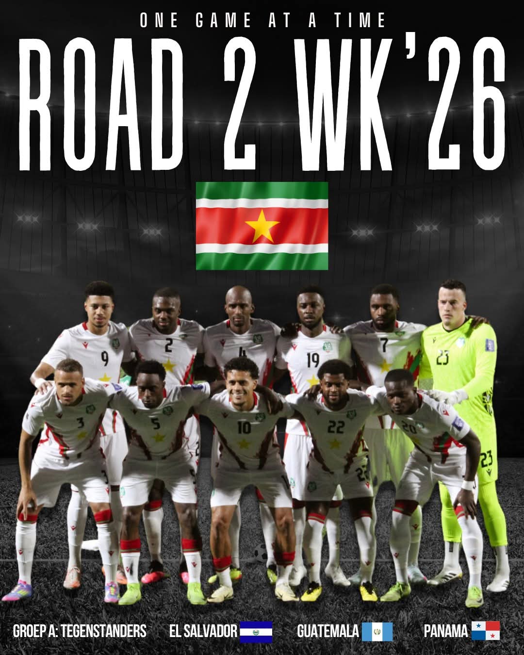 Suriname walst over El Salvador en komt dichter bij WK-droom – STVS